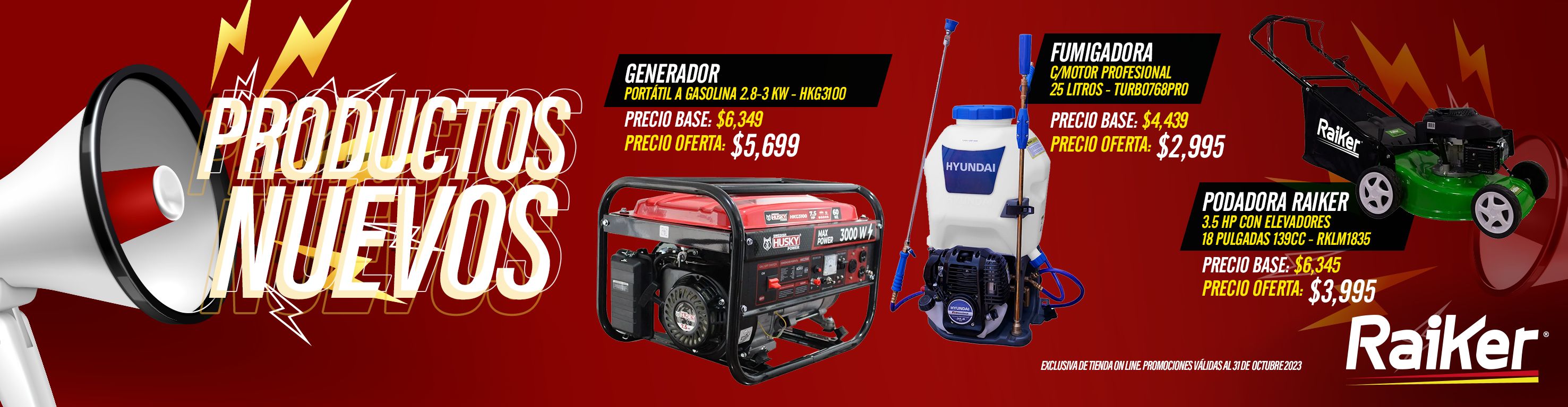 Venta de Maquinaria y Herramientas | Raiker