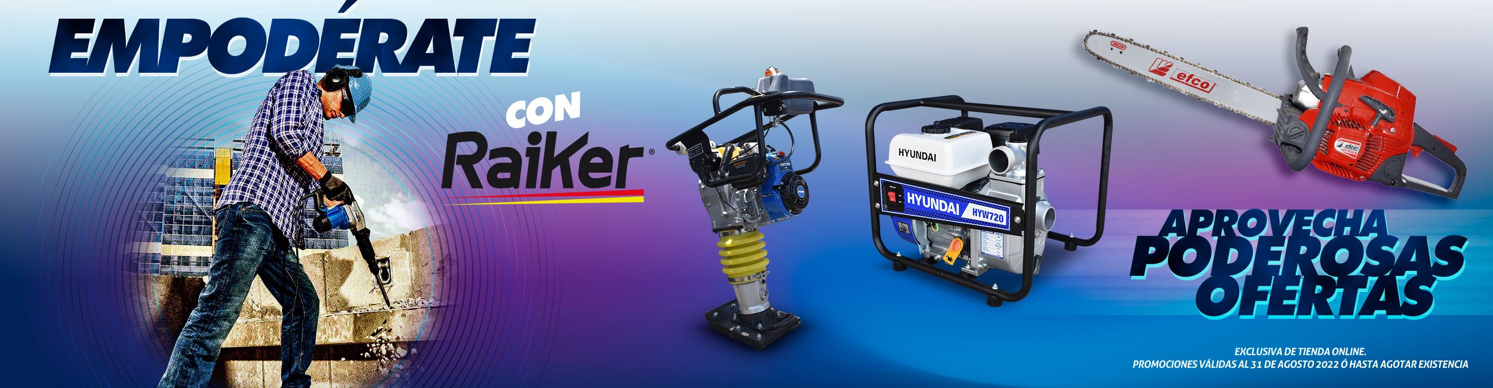 Venta de Maquinaria y Herramientas | Raiker